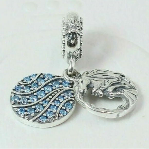 Pandora | Jewelry | Pandora Disney Frozen Elsa Nokk Dangle Charm | Poshmark